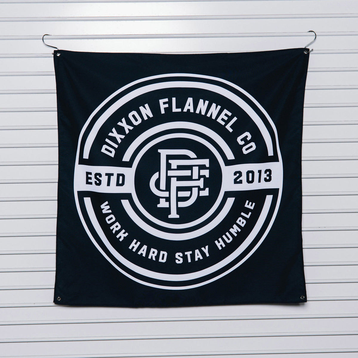 Badge Garage Banner - 36" x 36" | Dixxon Flannel Co. – DIXXON UK