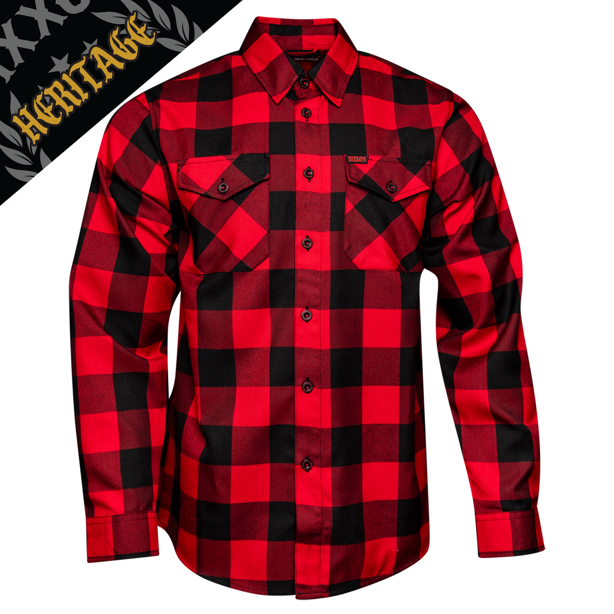 Redrum Heritage Flannel | Dixxon Flannel Co. – DIXXON UK