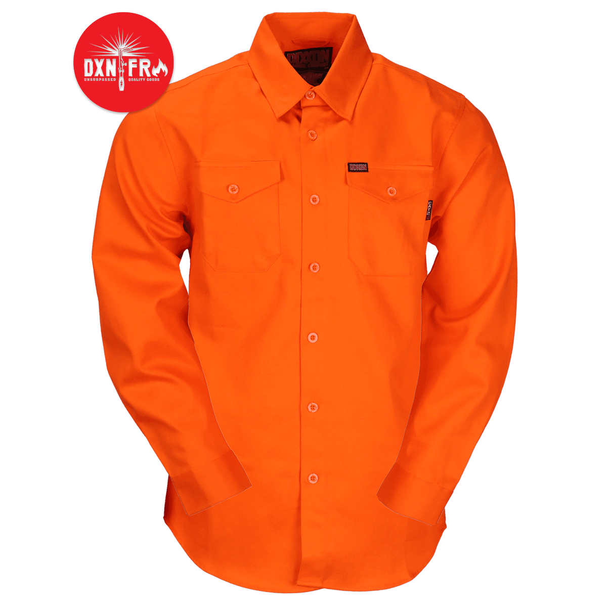 WorkForce FR Work Shirt - Orange | Dixxon Flannel Co. – DIXXON UK