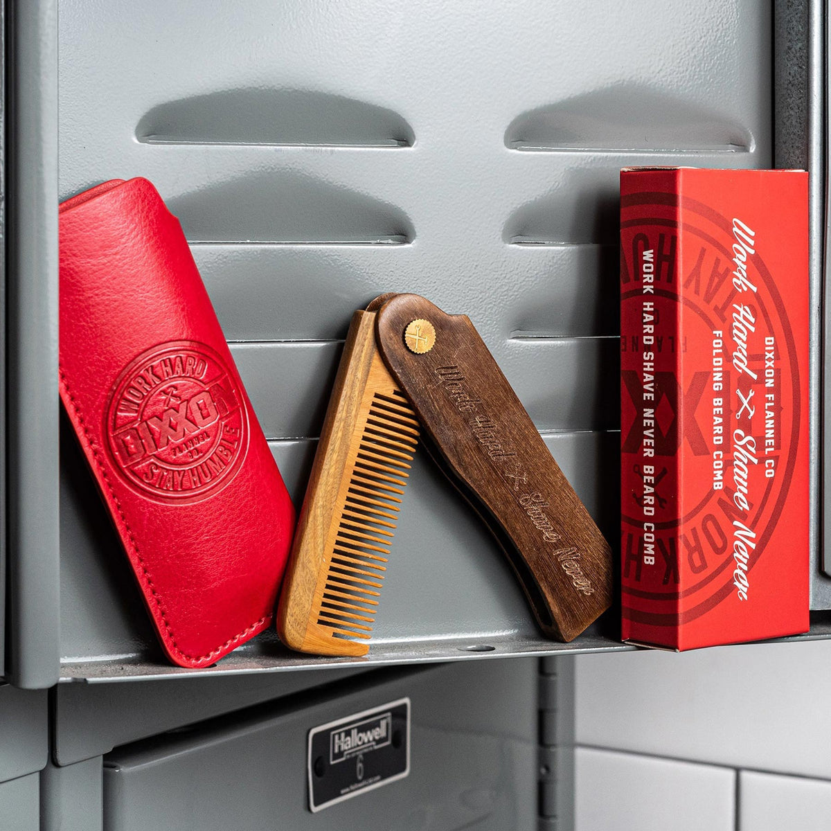 Work Hard Shave Never Folding Beard Comb | Dixxon Flannel Co. – DIXXON UK
