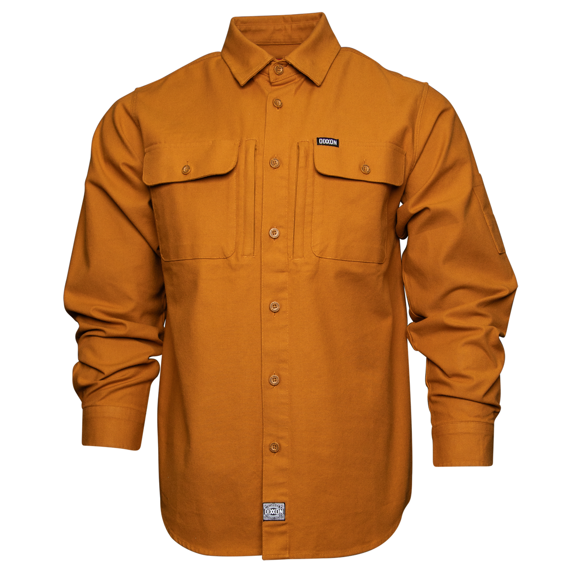 Work Shirt Long Sleeve - Camel | Dixxon Flannel Co. – DIXXON UK