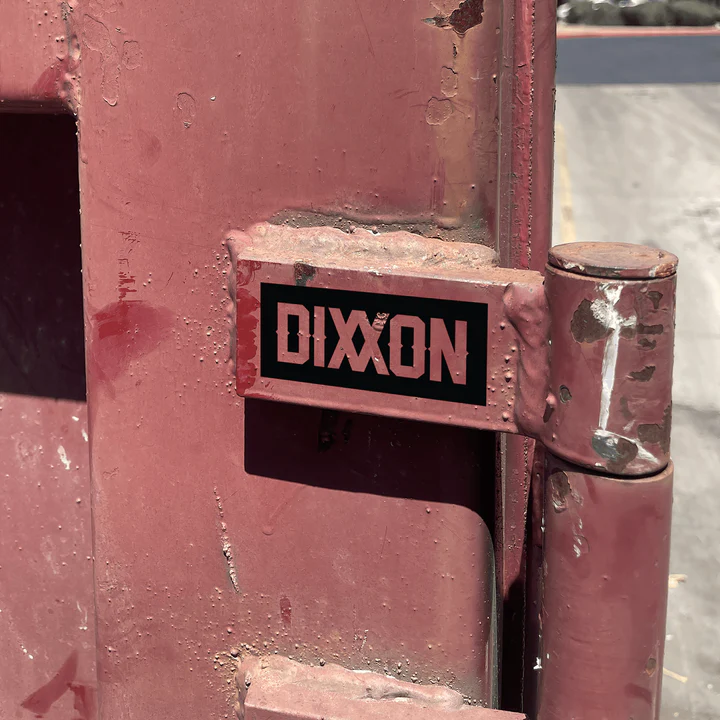 Bar Dixxon 3" Die Cut Sticker - Black | Dixxon Flannel Co. – DIXXON UK