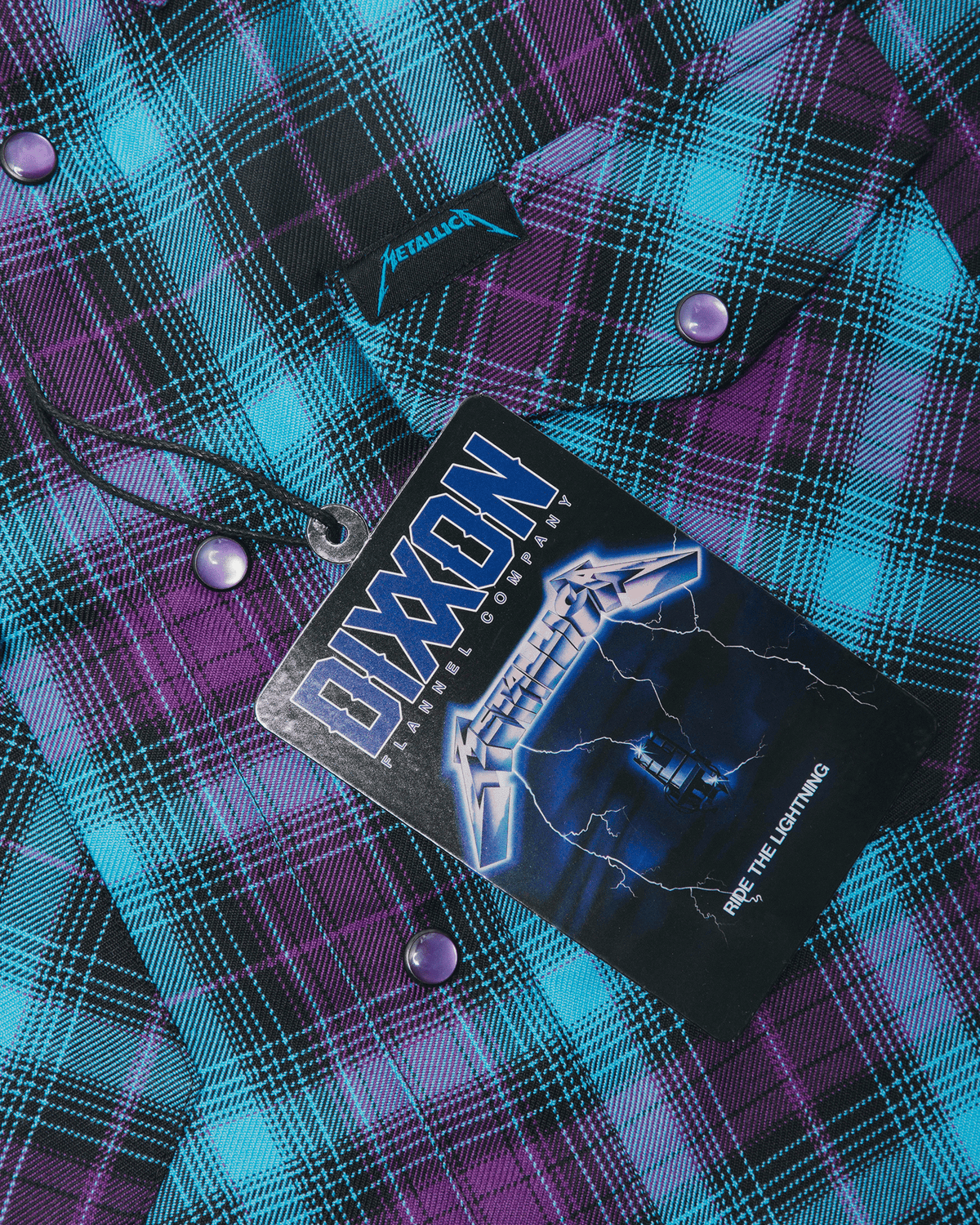 Metallica Ride The Lightning Flannel | Dixxon Flannel Co. – DIXXON UK