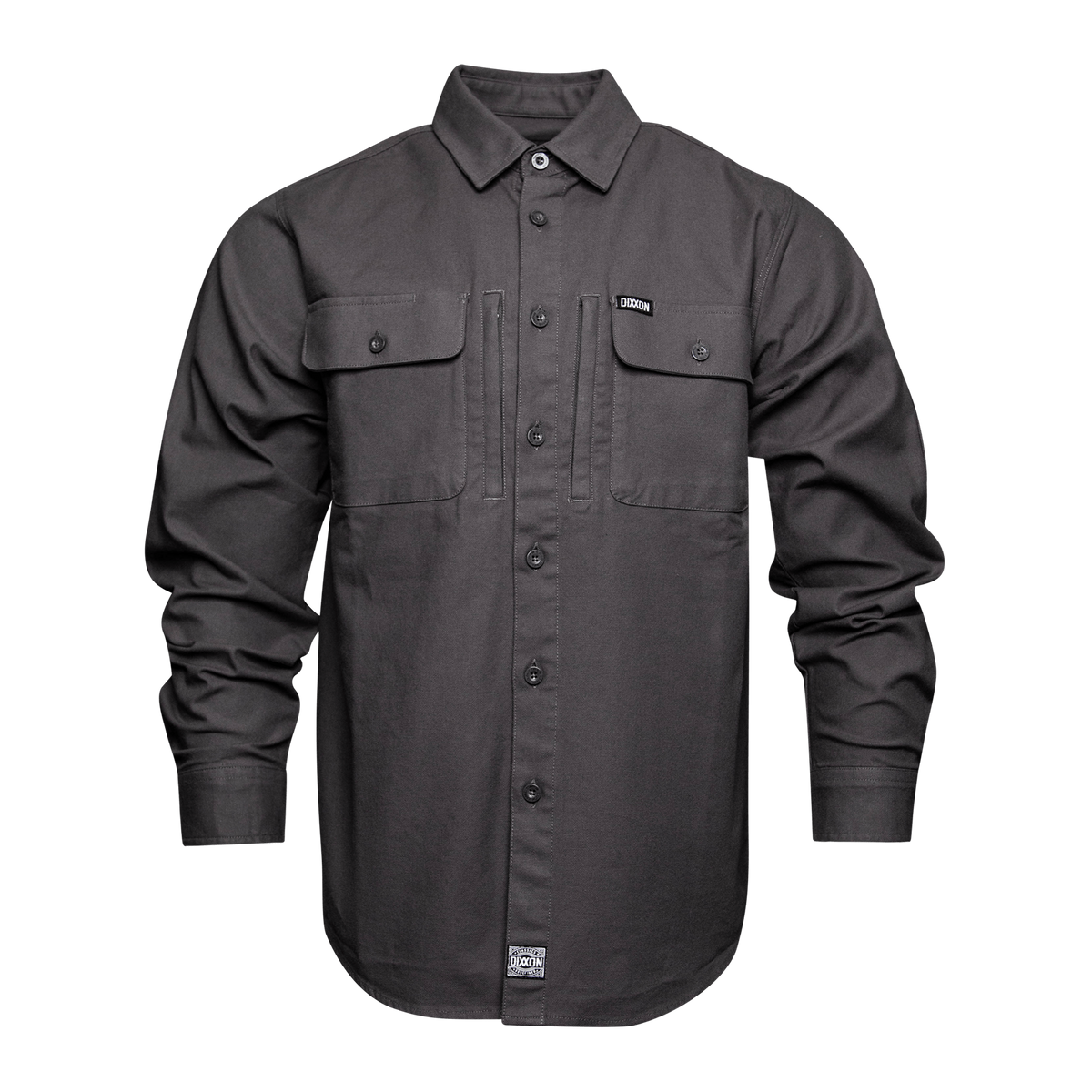 Men's WorkForce Long Sleeve Work Shirt - Gray | Dixxon Flannel Co ...