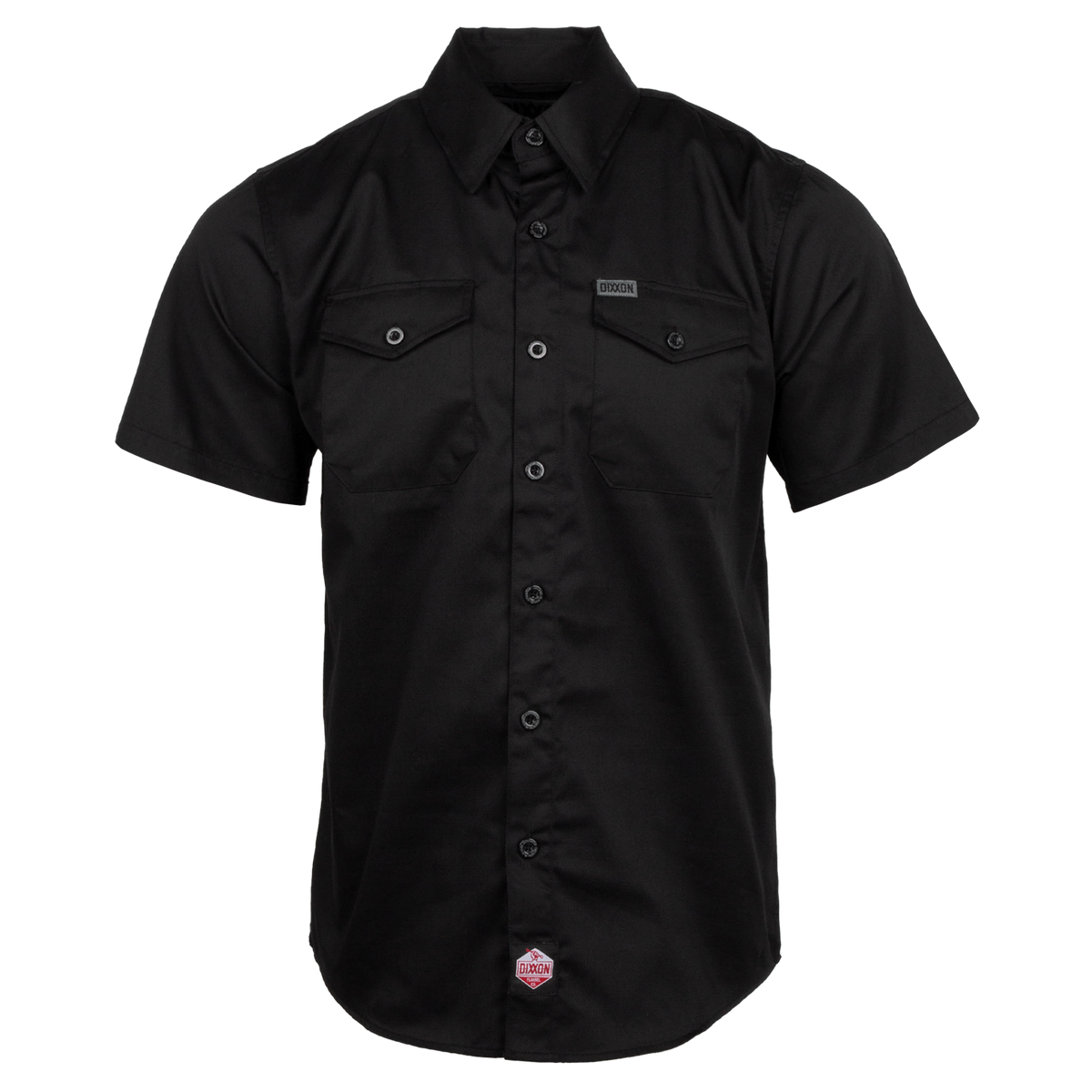 Men's WorkForce Short Sleeve Work Shirt - Black | Dixxon Flannel Co ...
