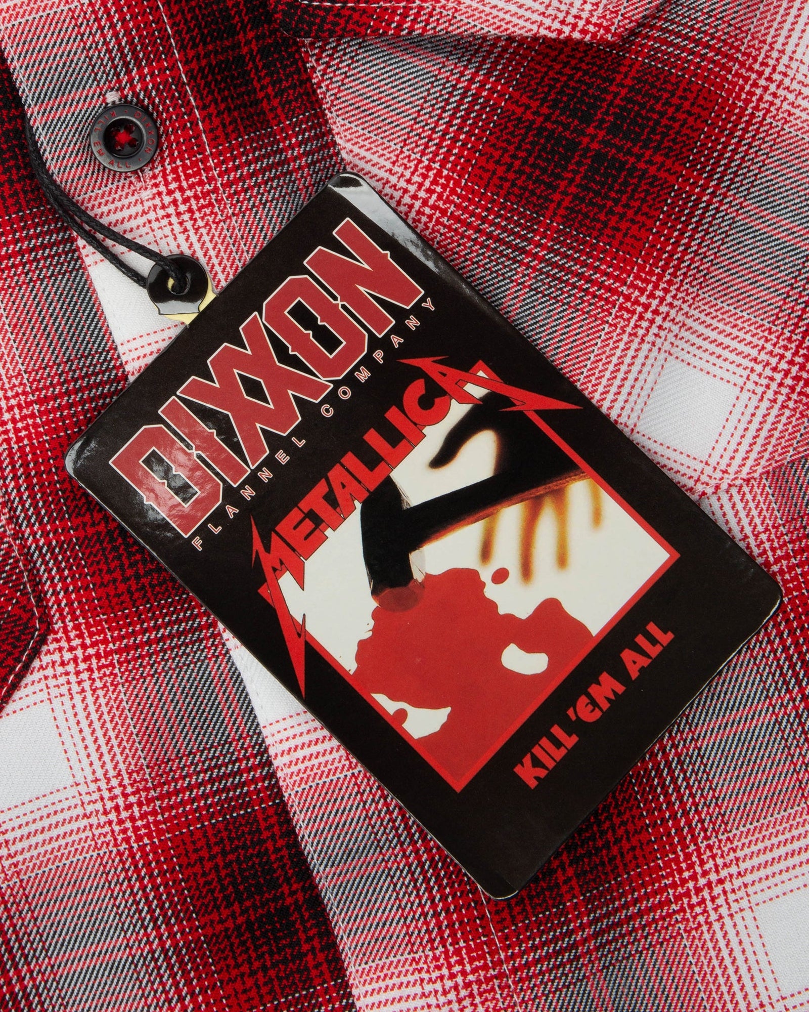 Men's Metallica Kill 'Em All Flannel | Dixxon Flannel Co. – DIXXON UK