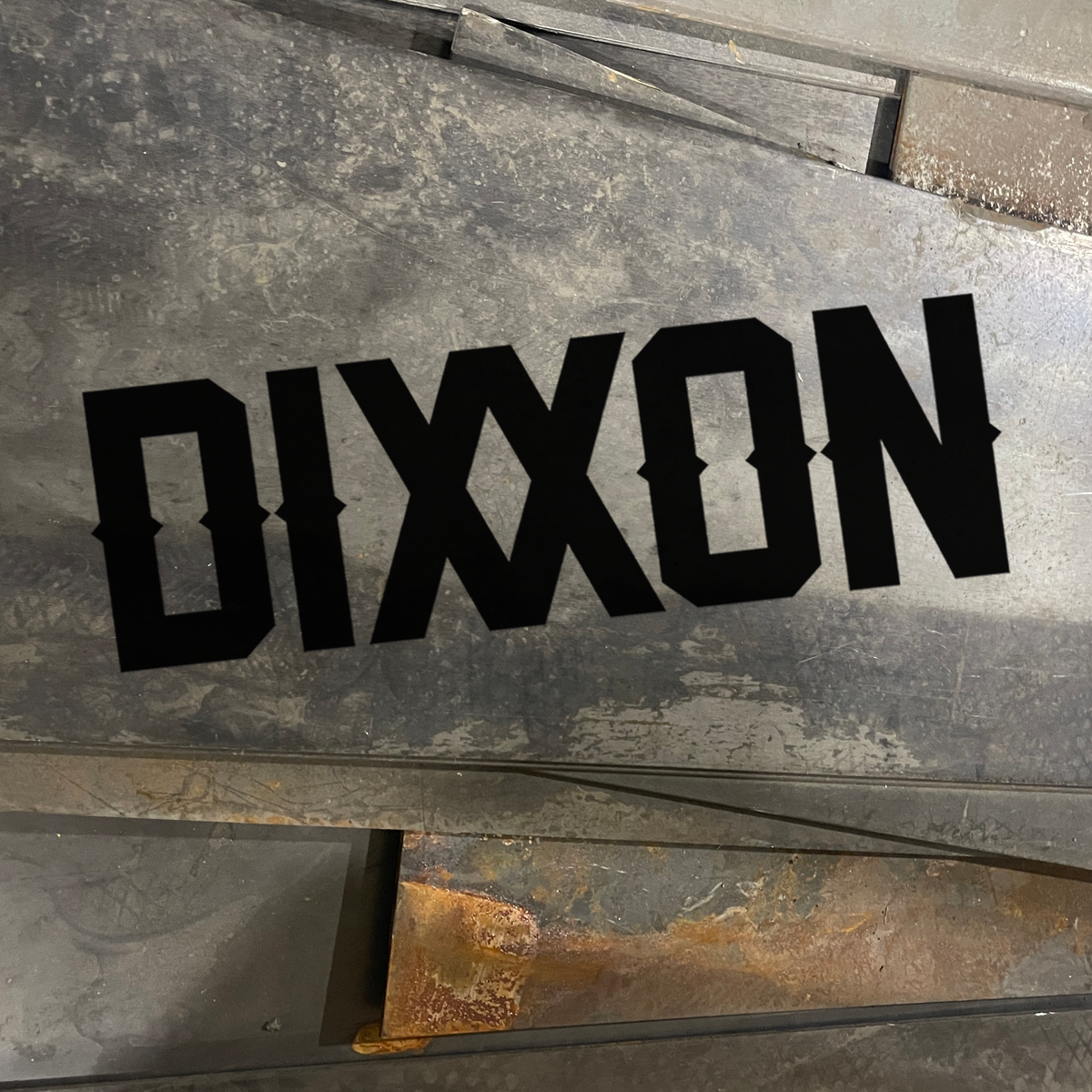 Dixxon 18" Die Cut Sticker - Black | Dixxon Flannel Co. – DIXXON UK